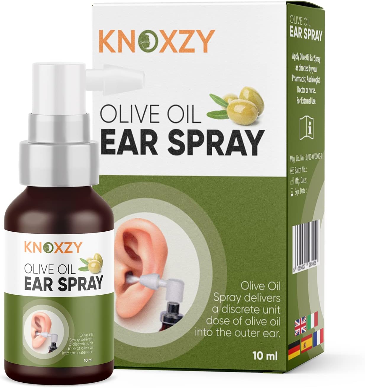 Olive Oil Ear Spray - Ear Cleaning Clinic