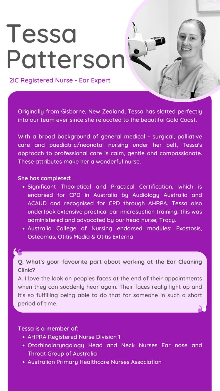 Meet Our Team - Ear Cleaning Clinic